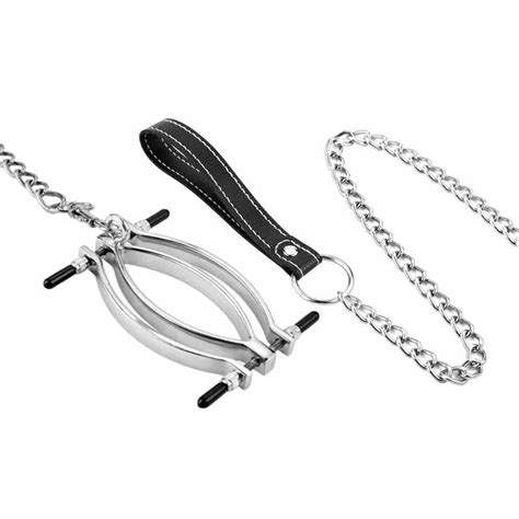 Bdsm Steel Vagina Lips Clamp