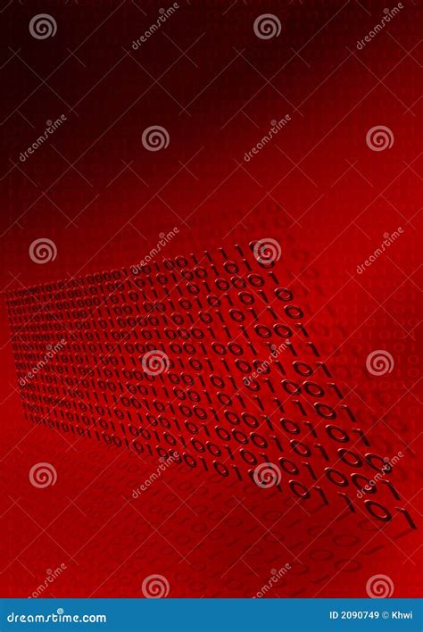 digital binary code background stock illustration illustration of