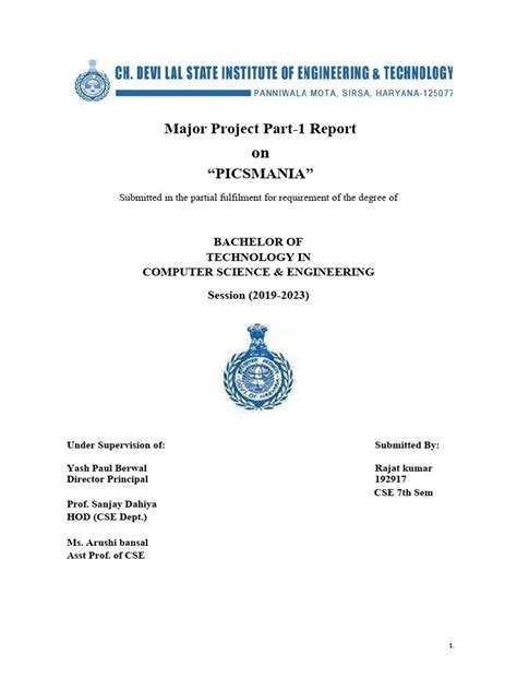 project report4 pdf technology and engineering