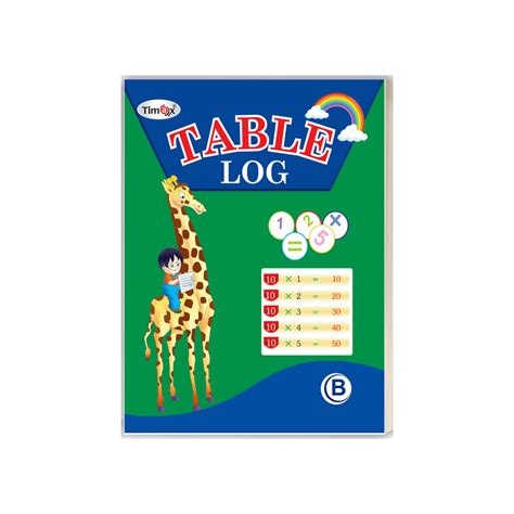 Timax Picture Dictionary Table Log Green Book House
