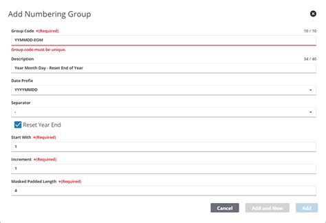 Clone A Numbering Group