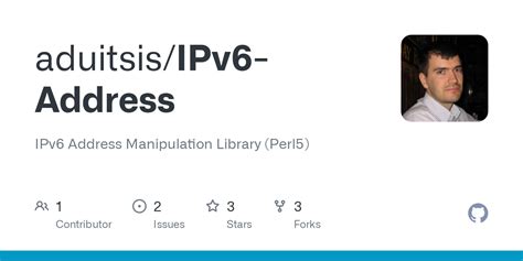Github Aduitsisipv6 Address Ipv6 Address Manipulation Library Perl5