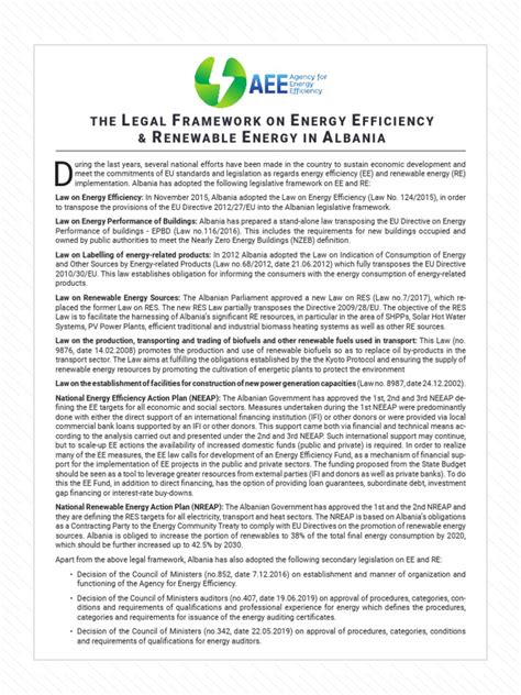 leaflet legal framework descargar gratis pdf renewable energy