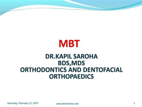 Mbt Bracket Placement PPT