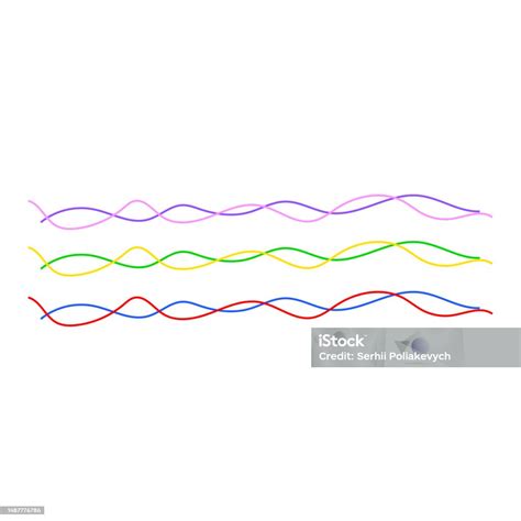 전선 어떤 목적으로도 훌륭한 디자인 전기 장비 벡터 그림입니다 3차원 형태에 대한 스톡 벡터 아트 및 기타 이미지 3차원 형태 검은색 고무 Istock