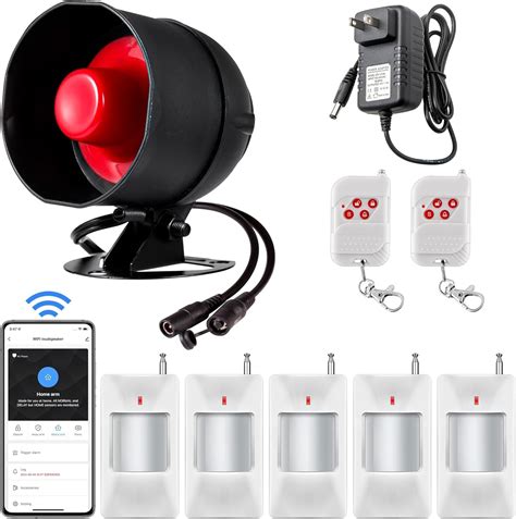 Wifi Alarm Home Security System 120db Alarm System With