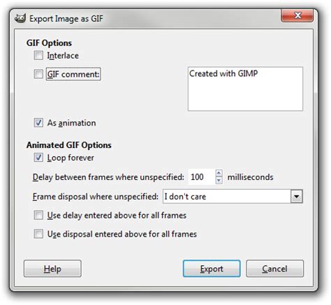 Making An Optimized GIF In Gimp Adaptive Samples