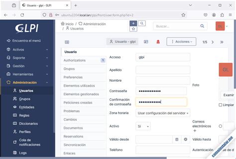 Cómo instalar GLPI en Ubuntu LTS