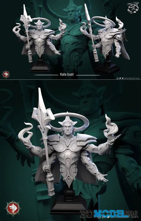 3d Model Kala Bust Printable