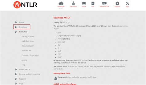 antlr4介绍和helloworld csdn博客