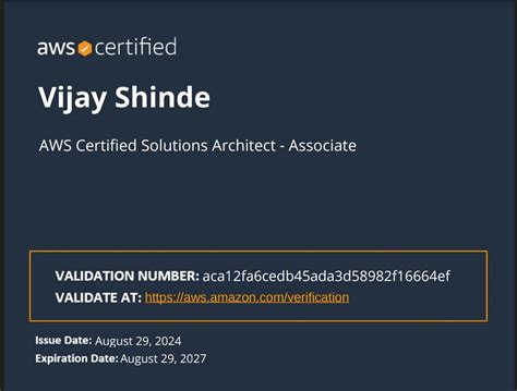 Aws Certification Cloudcomputing Grateful Tws Vijay Shinde 20
