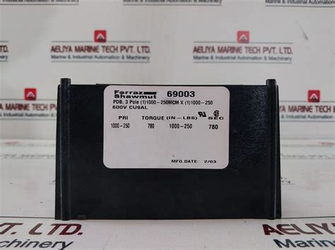Ferraz Shawmut 69003 Large Pdb Power Distribution Box Aeliya Marine