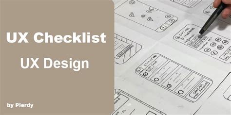 UX Checklist Points To Check In The Design Plerdy