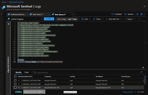 Comments Are Executed In Log Analytics · Issue 6797 · Azureazure