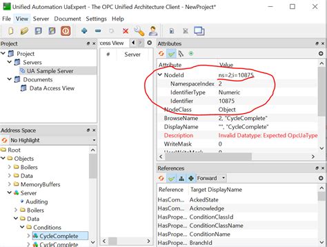 Opc Labs Vbnet Easyopc Ua Demo Leaves Are Not Displayed When