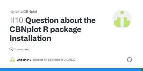 Question About The Cbnplot R Package Installation · Issue 10 · Noriakiscbnplot · Github