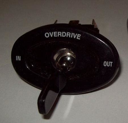 Trico Illuminated Overdrive Switch Jaguar XK FHC Part Assembly Information