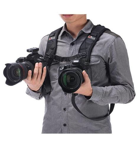 W830f35 듀얼 숄더 퀵 스트랩 어깨 벨트 마운트 바디 카메라 Dslr 카메라 촬영 유튜브 동영상 마 티몬