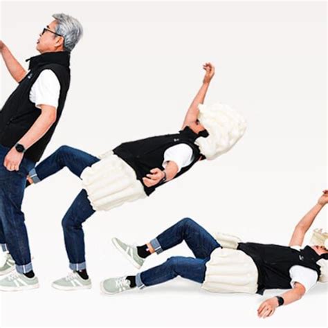 Wearable Airbags Designed To Deploy In Milliseconds To Protect The Elderly From Falls Elderly