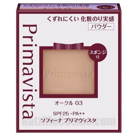 Sofina Primavista Powder Foundation Uv Long Keep Spf25 Pa