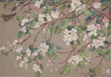 Ветка цветущей яблони Decor Home Decor Hoop Wreath