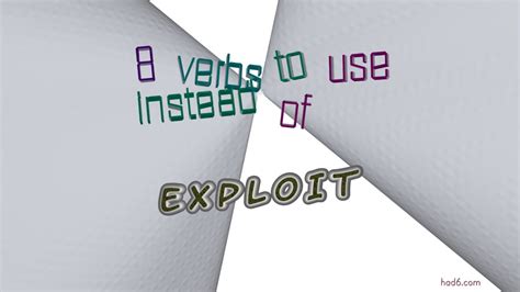 Exploit Non Examples At Mitchell Cushing Blog