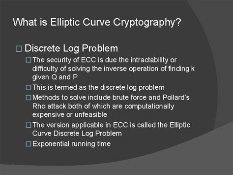 ELLIPTIC CURVE CRYPTOGRAPHY By Abhijith Chandrashekar And Dushyant