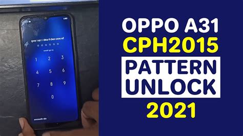 OPPO A31 CPH2015 Pattern Unlock In Octoplus Frp Tool 2021 YouTube