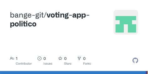 GitHub Bange Git Voting App Politico