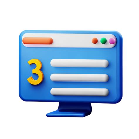 Coding 3d Rendering Icon Illustration 28540240 Png