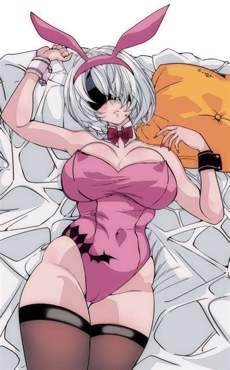 Rule 34 1girls Big Breasts Blindfold Blush Breasts Bunny Ears Bunnysuit Female Female Focus