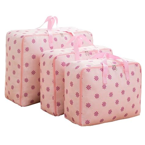 Badu Bg 3бр Партида Чанта за съхранение на юргани Преносим шкаф Разделител за дрехи Органайзер