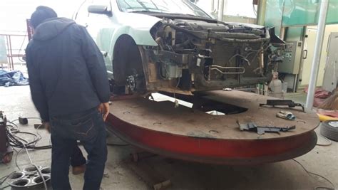 자동차 차체수리 바른정비 업체 사고차량 3차원 계측시스템 자동차 판금 도장과 차체 뒤틀림 교정 차체 뒤틀림 측정 자동차 차체 바른교정 사고차 수리 치프계측시스템