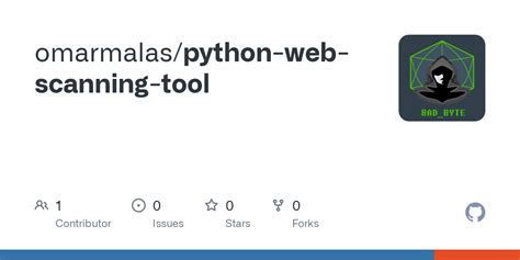 GitHub Omarmalas Python Web Scanning Tool