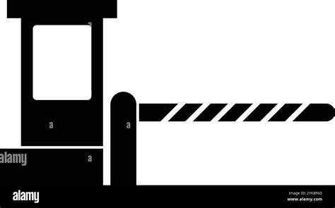 Toll Gate Icon Illustration Design Stock Vector Image And Art Alamy