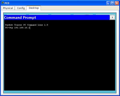 Scubblog Simulasi Ftp Connection Dengan Packet Tracert