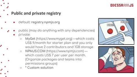 modules and artifacts in npm by anton cherednikov ppt