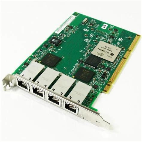 NIC Network Ethernet PCI X Card 4 Port Fresh Mango BVI