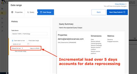 Online Working Within The GA Data API S Token System Analytics Canvas