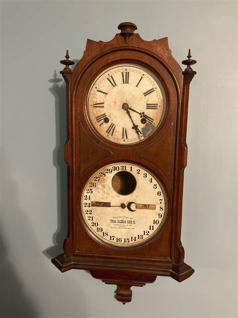 Does anyone know anything about this old Ithaca clock? : r/clocks