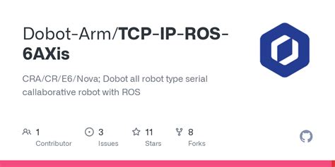Issues · Dobot Armtcp Ip Ros 6axis · Github