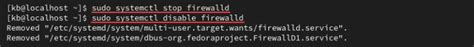 How To Disable And Stop Firewalld On CentOS Or Rocky Linux