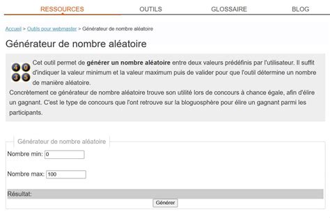 Nombre Aléatoire Generateur University