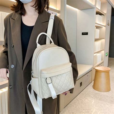 무료배송 DNyne 여성 퀼팅 패션백팩 회사백팩 데일리백 여행백팩