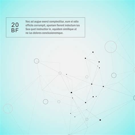 Premium Vector Polygonal Abstract Space Background With Connecting Dots Circles And Lines