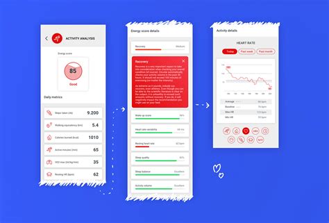 Circular UI Design On Behance