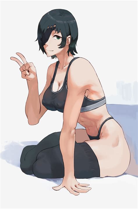 Himeno Chainsaw Man Drawn By Mikame V Danbooru