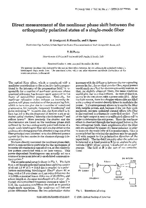 Pdf Impact Of Linear Coupling On Nonlinear Phase Noise In Two Core