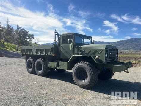 1983 Am General M925 6x6 5 Ton 6x6 Cargo Truck In Calistoga California