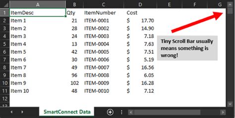 Tech Tuesday Removing Blank Rows From An Excel Data Source